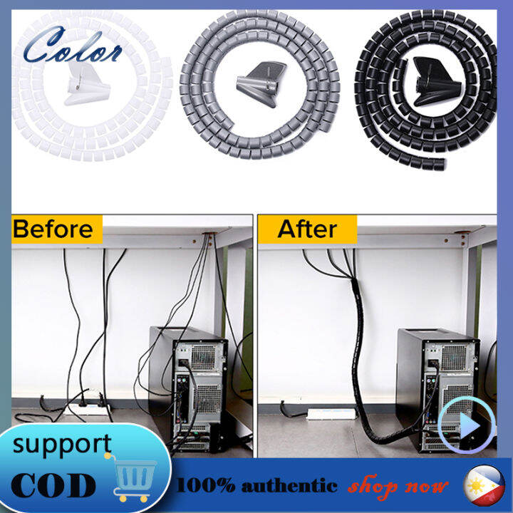 Cable Management Kit Wire Organizer Cord Protector Wire Hider Office ...