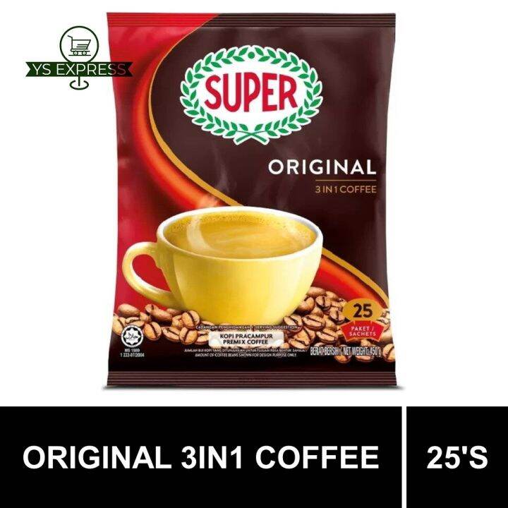 SUPER Original 3in1 Coffee 25'S | Lazada