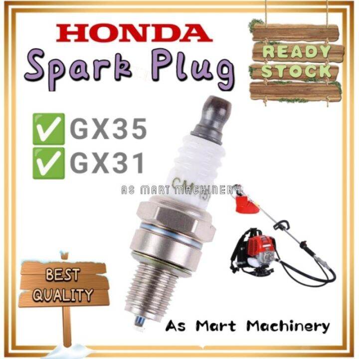 Honda Spark Plug GX35 Brush Cutter GX31 Mesin Rumput | Lazada