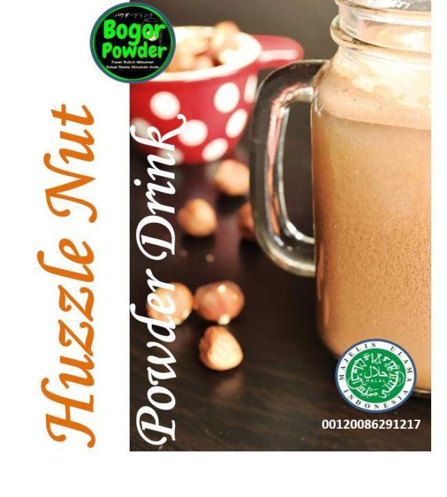 Minuman Huzzle Nut 1Kg/ Powder Huzzle nut 1 Kg/ Bubuk Minuman Huzle Nut ...