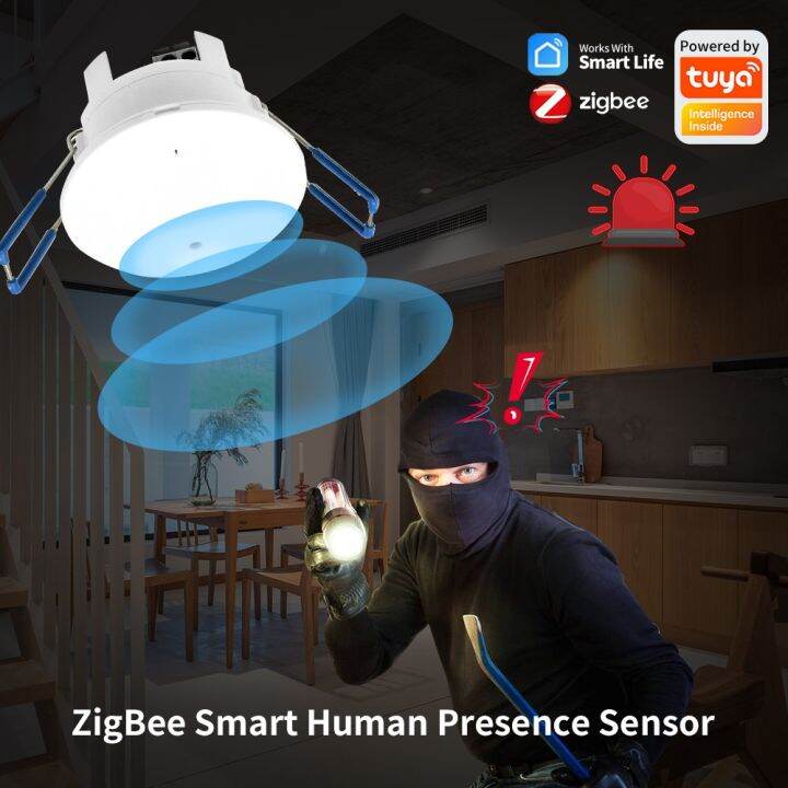 Tuya ZigBee Smart Human Presence Sensor Micro-motion Detect Human ...