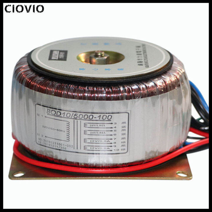 Dual 24V 28V 30V 24V-0-24V 28V-0-28V 30V-0-30V 220V Copper Custom Toroidal Transformer 100VA ...