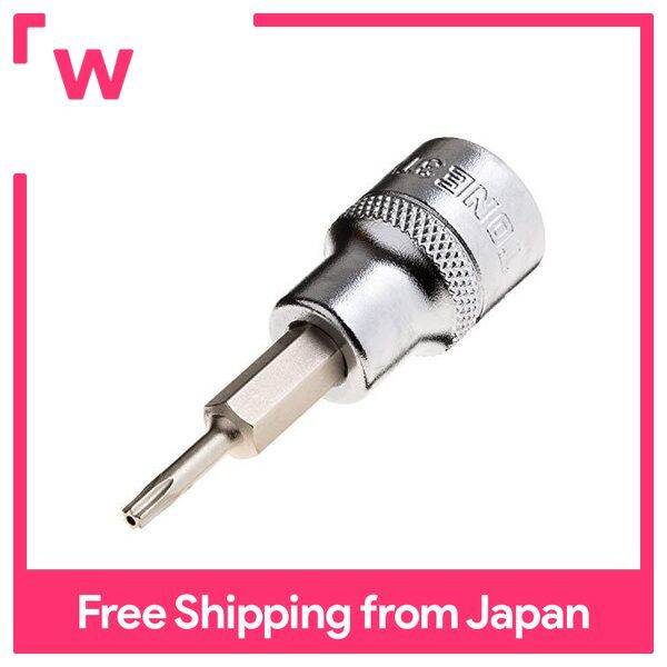 TONE Torx socket (tampering prevention type) 3TX-T10H insertion angle 9 ...