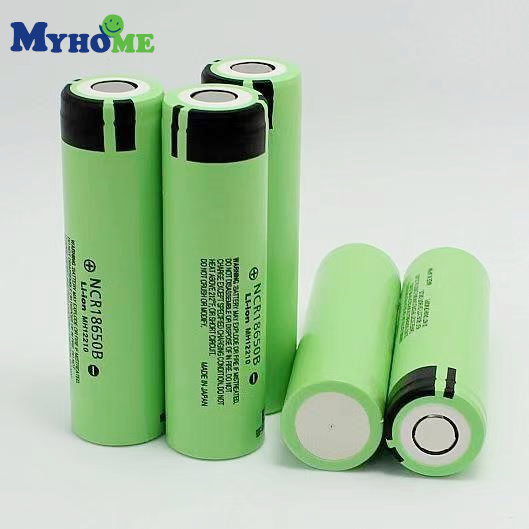 Panasonic Original Rechargeable Battery 18650 3400mah 3.7V NCR18650B 20A Lithium Flat Top High ...
