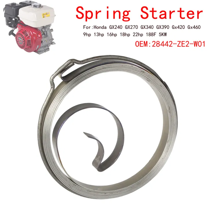 STARTER SPRING HONDA GX240 GX270 GX340 GX390 Gx420 Gx460 9hp 13hp 16hp ...