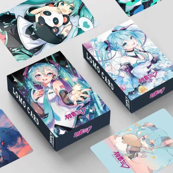 LCK51 Cartoon 30Pcs/box Tokyo Postcards Hatsune Miku Bookmarks LOMO Cards Collections One Piece ...