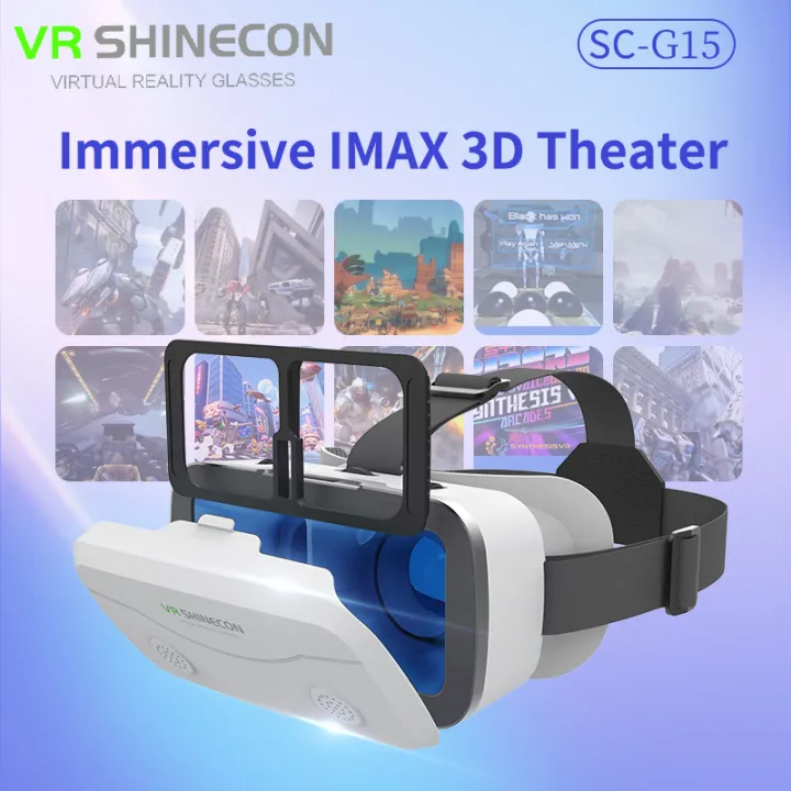 Zealot G15 IMAX Giant Screen VR 3D Glasses VR Shinecon G15 Virtual ...