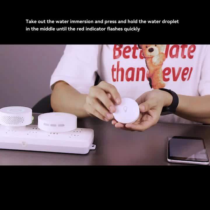 IAlarm ZigBee Linkage Water Leakage Sensor Immersion Security Alarm ...