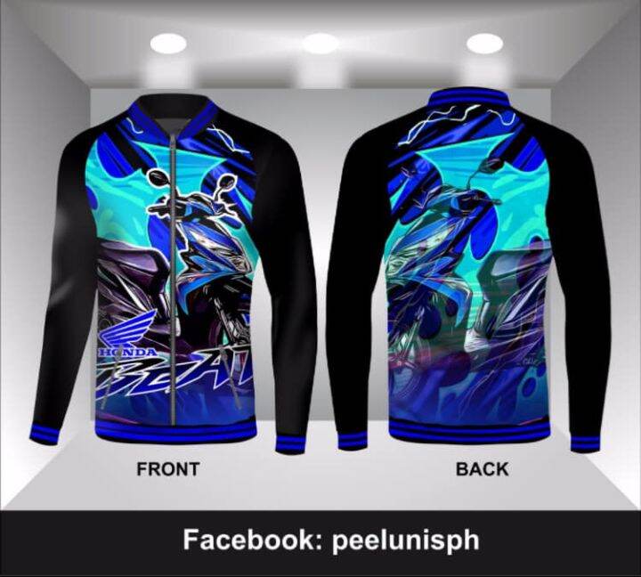 Sublimated Honda Beat Motorcycle Jacket #M099 | Lazada PH