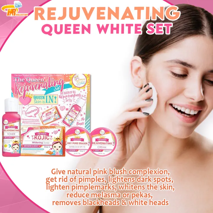 Queen White Goddess Skin Rejuvenating Set Peeling effect, Redness ...