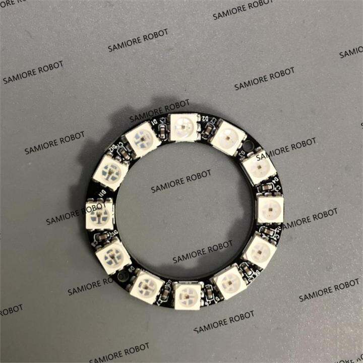 12 Bits RGB LED Ring WS2812 WS2812B 5050 RGB LED Spot Integrated Driver ...