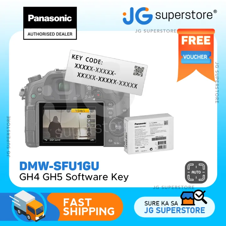 Panasonic V-Log L Function Activation Code for DMC-GH4, DC-GH5, and DMC ...