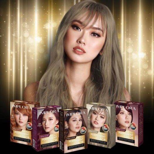 Implora semir rambut New Permanent Hair Color Cat Pewarna All Varian ...
