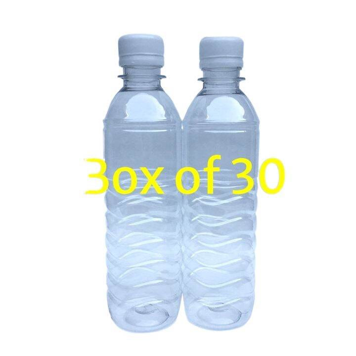 PET Plastic Bottle with Caps 350 ml - BOX of 30 pcs for Juice ...