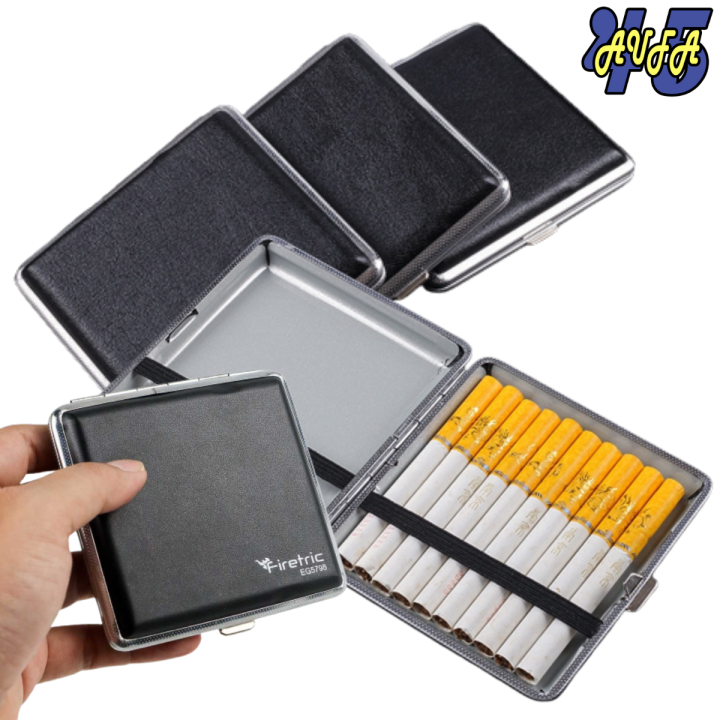 KOTAK BUNGKUS ROKOK ELEGAN LEATHER CASE 20 SLOT TEMPAT ROKO KEREN ROKO2 ...