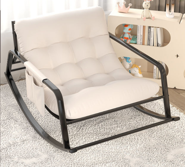 Lazy sofa balcony leisure chair rocking chair adult recliner sofa ...