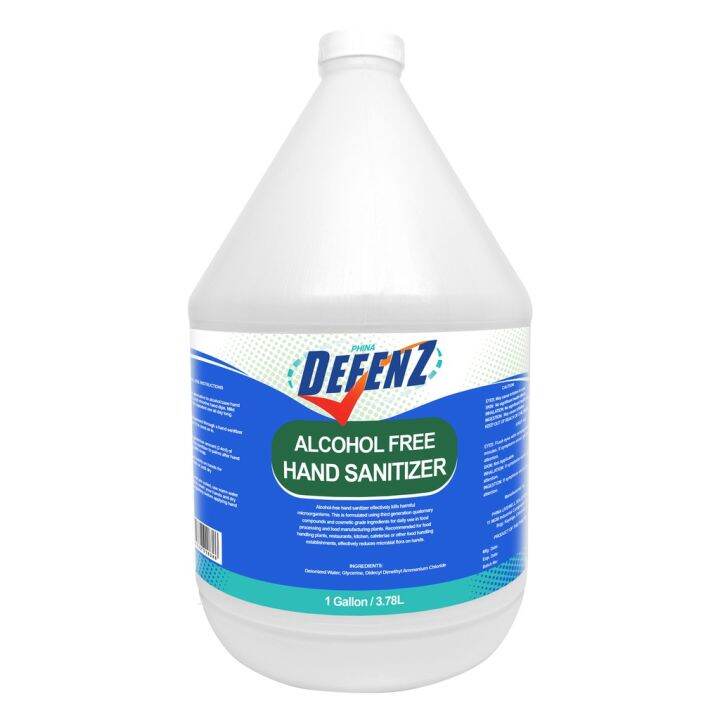 Factory direct sales Defenz Alcohol Free Hand Sanitizer 1G | Lazada PH