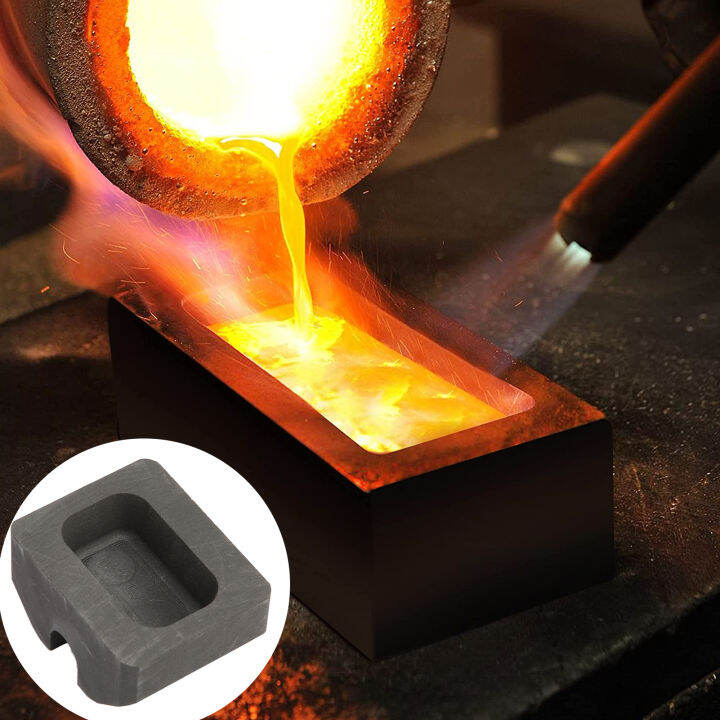 Graphite Ingot Mold Accurate Fast Cooling Heating Purity Metal Melting ...