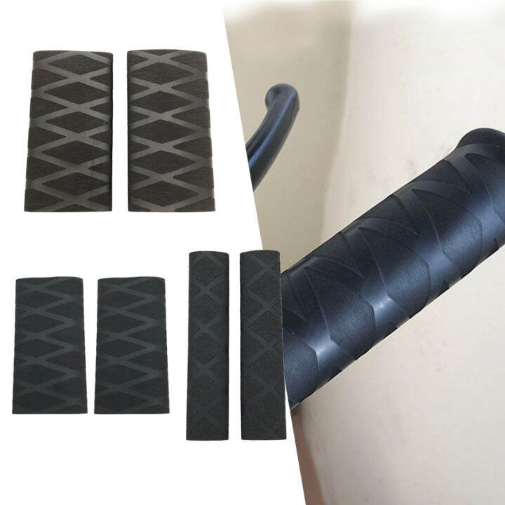 Motorcycle Heat Shrinkable Non-Slip Handle Rubber Sleeve Handlebar ...