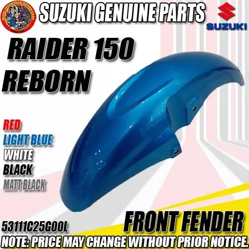 RAIDER 150 REBORN FRONT FENDER (GENUINE: 53111C25G00L) | Lazada PH