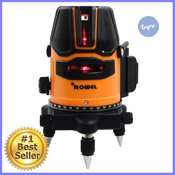 เลเซอร์วัดระดับ ROWEL RL5 60 ม. + ขาตั้ง 1.2 ม.LASER LEVEL METER ROWEL ...