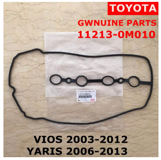 TOYOTA VIOS NCP42 NCP93 NCP150 CYLINDER HEAD VALVE COVER GASKET WITH ...