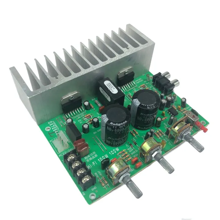 TDA7294 Amplifier Audio Board AMP 100W+100W High Power 2.0 Channel Amplificador Sound Speaker ...