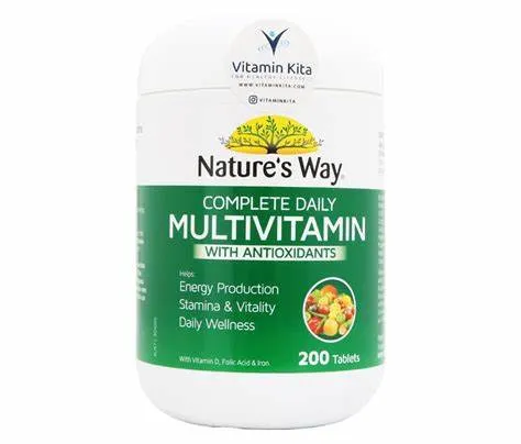 Nature's Way Complete Daily Multivitamin with Antioxidants 200 tab ...