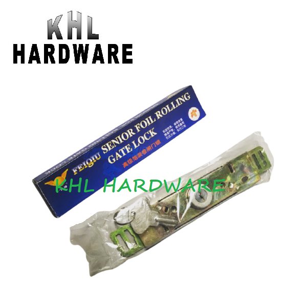 [KHL] Roller Shutter Centre Lock/ Senior Foil Rolling Gate Lock | Lazada