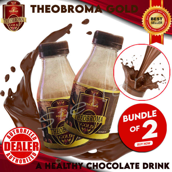 BUNDLE OF 2! Original Theobroma Gold Cacao Mix with Vitamin Minerals ...