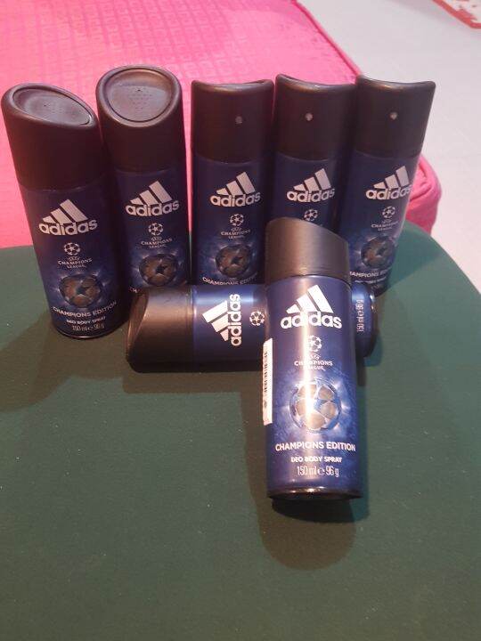 Adidas UEFA Champions League Champions Edition Deo Body Spray 150ML ...