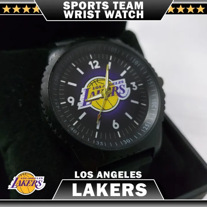 WATCHBOSS Sports Team Wrist Watch Los Angeles Lakers High Quality ...