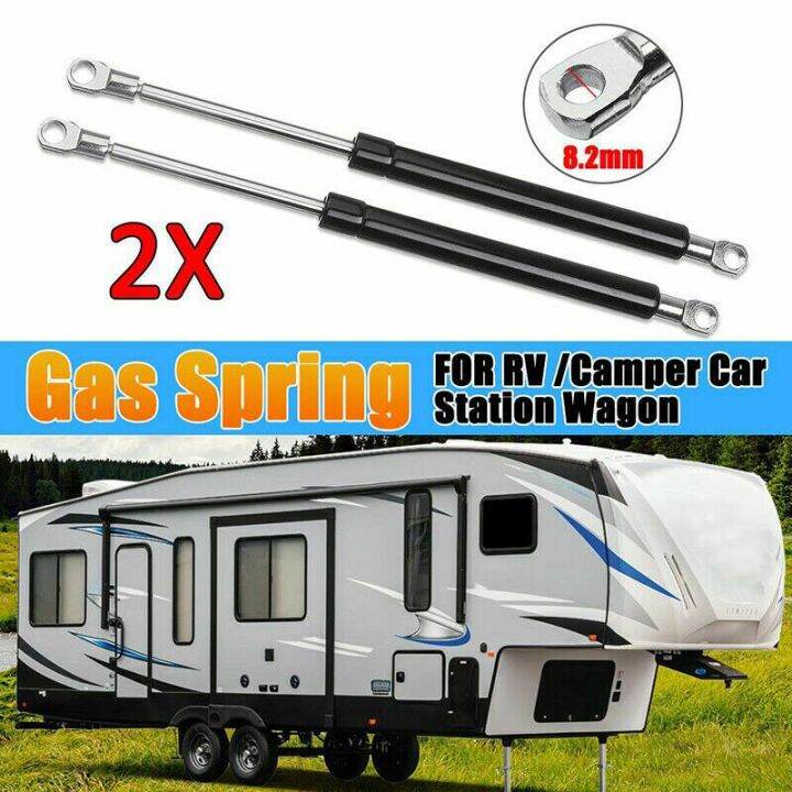 2pcs Car Struts Glass Gas Spring Shock Lift Strut Trunk Tailgate Boot ...