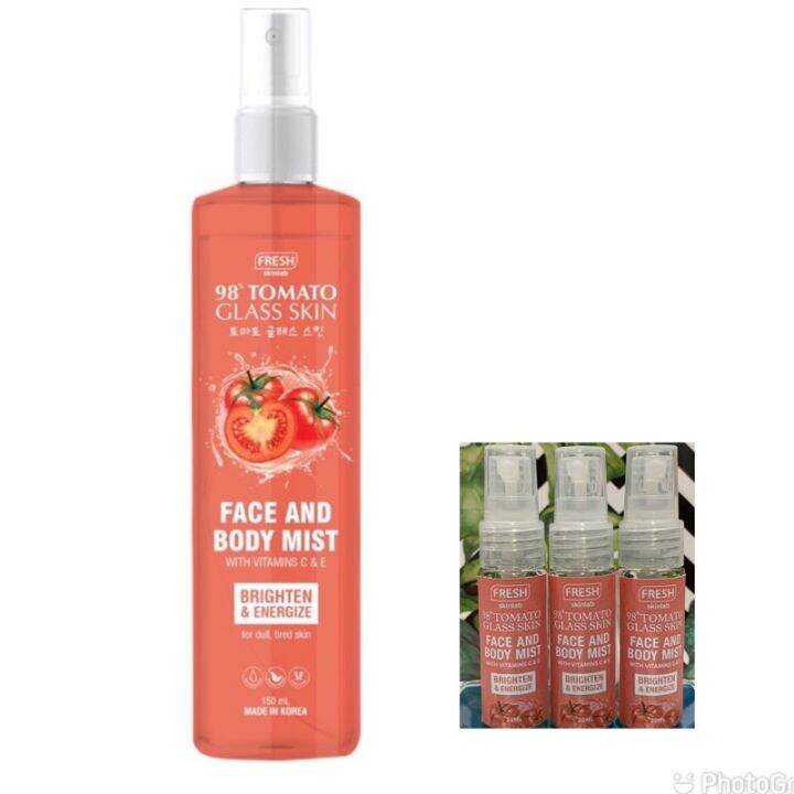 Fresh Skinlab Tomato Glass Skin Face and Body Mist | Lazada PH