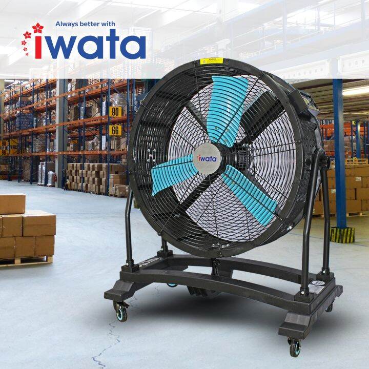 Iwata HVLS Drum 28 Industrial Fan | Lazada PH