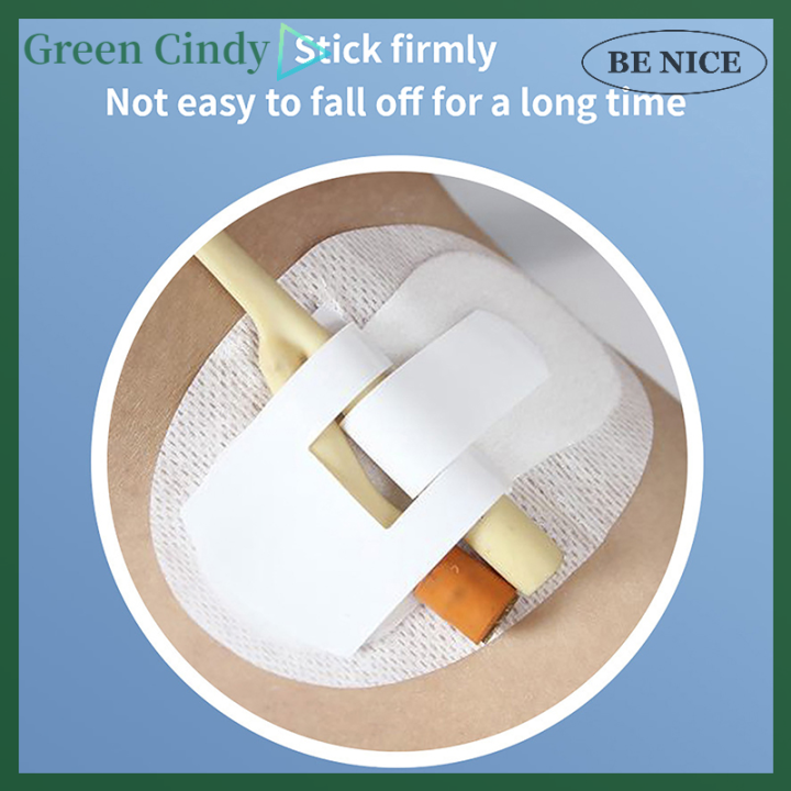 [Green Cindy] Catheter Holder Tube Sticker Bag Strap Urinary Leg ...