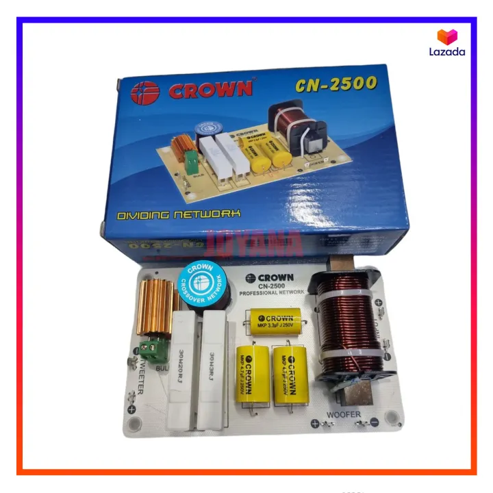 ORIGINAL CROWN DIVIDINNG NETWORK CN-2500 2WAY 500WATTS | Lazada PH
