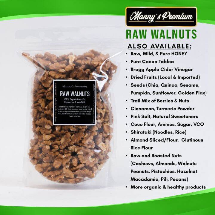Raw Walnuts 1kg (Organic) | Lazada PH