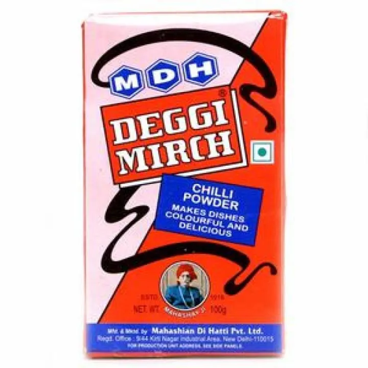 MDH Deggi Mirch Chili Powder 100g เอ็มดีเอช ดิกกี้ มิช ผงพริกแดงบด ...