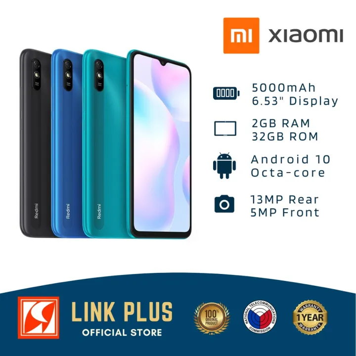 Xiaomi Redmi 9A 2GB RAM + 32GB ROM Global Version (Original and Sealed ...