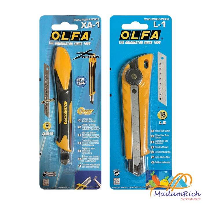 คัตเตอร์ OLFA รุ่น XA-1 , L-1ของแท้ Made in JAPAN ราคาพิเศษถูกสุดๆ | Lazada.co.th
