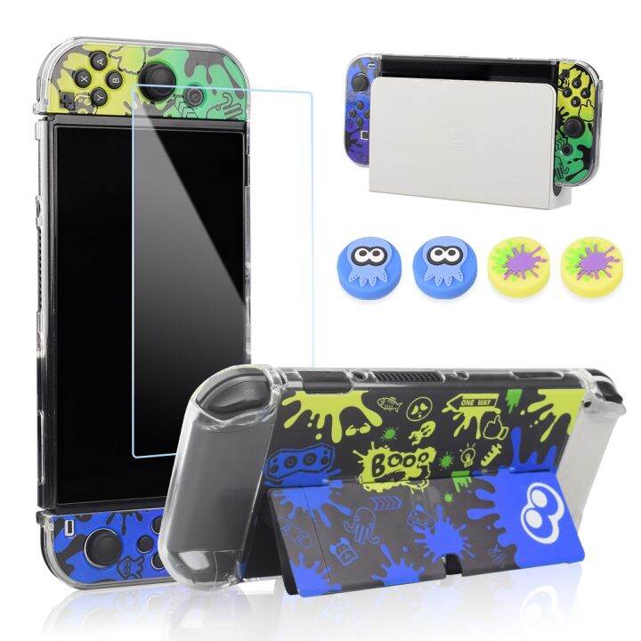 Narsta Splatoon 3 Case for Nintendo Switch Oled Skin Hard Shell ...