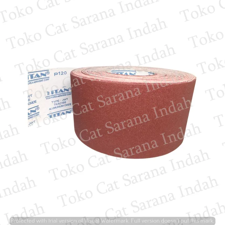 AMPLAS TITAN JWT AMPLAS METERAN AMPLAS ROLL HAMPLAS | Lazada Indonesia