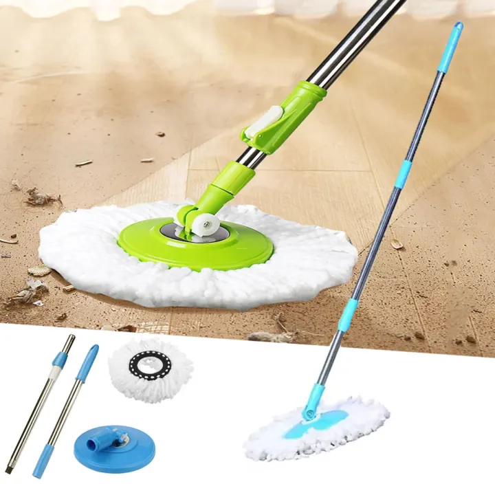 SPINNING MOP001- Spin Mop Pole Handle Replacement for Floor 360 Degrees ...