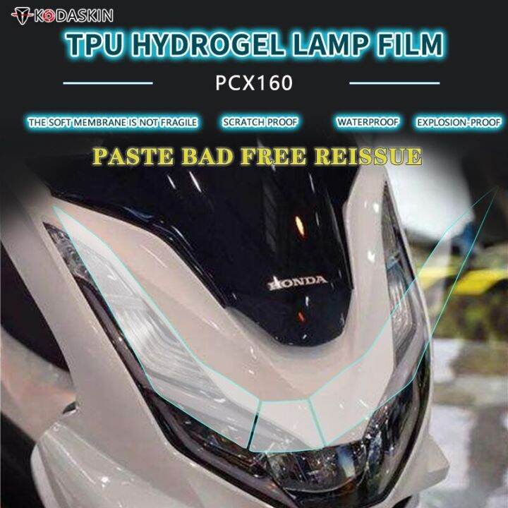 Motorcycle Cluster Scratch Protection Film Headlight Protector For ...