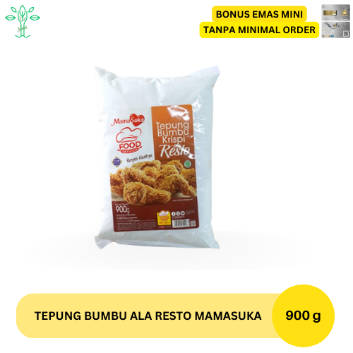 Tepung Bumbu Ala Resto Mamasuka 900gr / Tepung fried chicken 1kg Tepung ...
