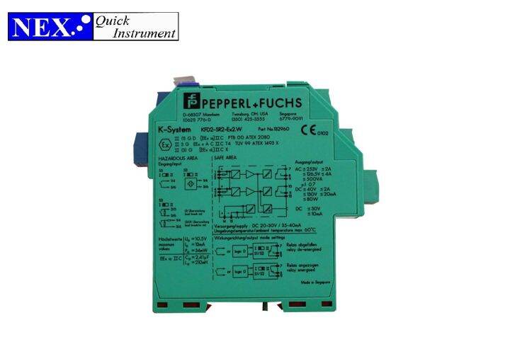 KFD2-SR2-EX2.W | PEPPERL+FUCHS | SWITCH AMPLIFIER | Lazada