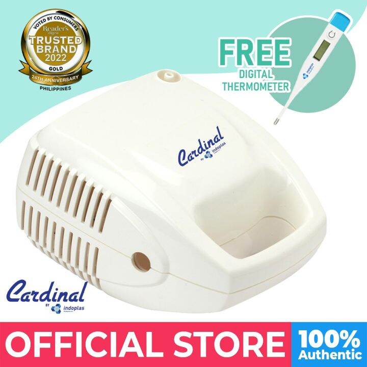 Indoplas Nebulizer Cardinal Handyneb Star - Free Digital Thermometer ...