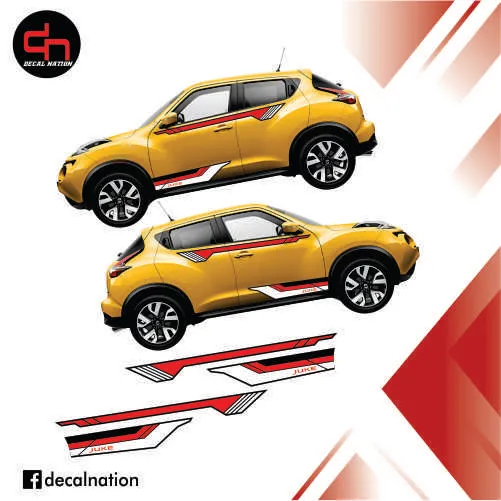 Nissan Juke Weatherproof Car Decals Cut Out Vinyl Sticker | Lazada PH