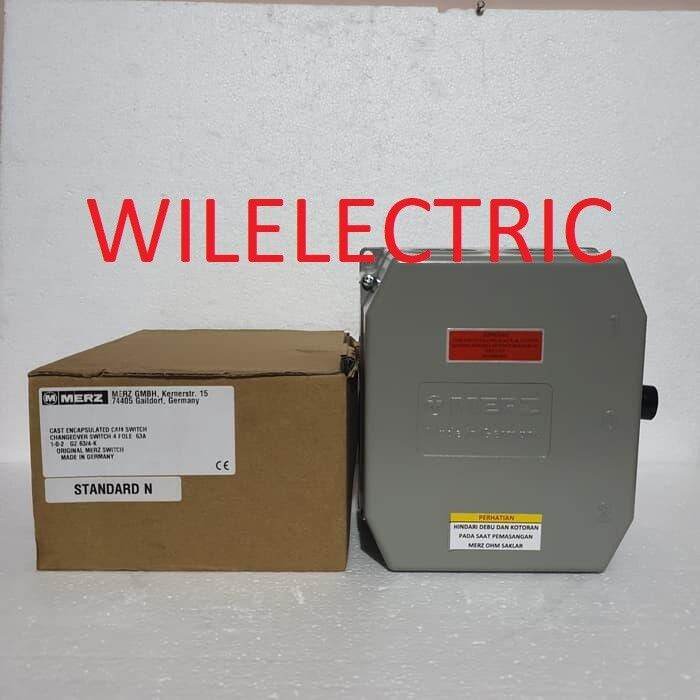 Merz Ohm saklar COS Changeover Switch / Handle GZ 1-0-2 4P 63A | Lazada ...